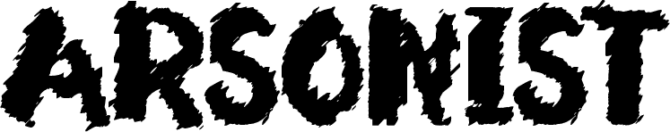 Arsonist font | Fonts2u.com