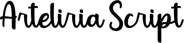 ArteliriaScript font