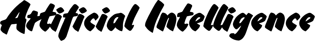 Artificial Intelligence PERSONAL USE Regular fonte