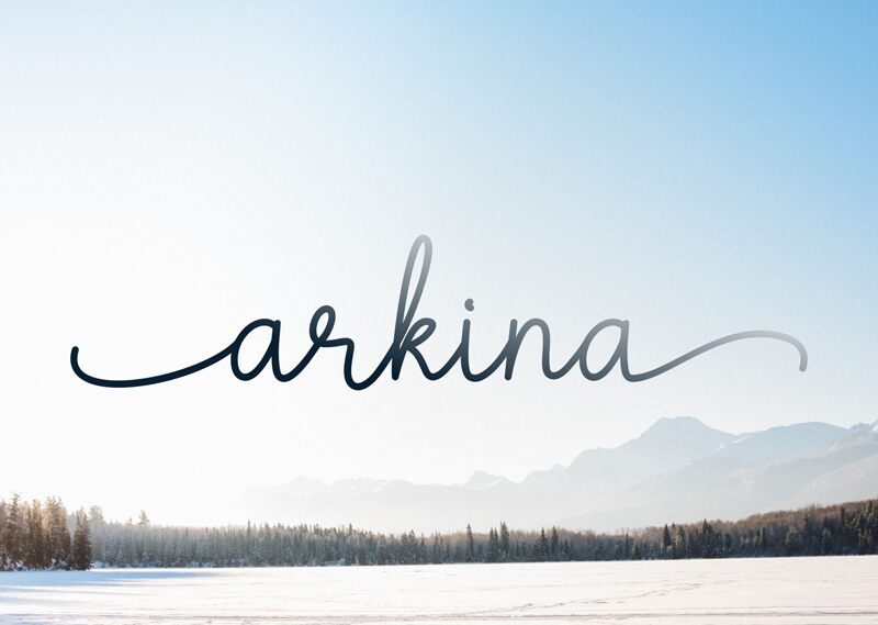 Arkina font