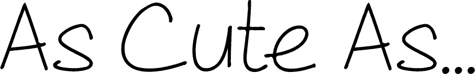 As Cute As... font | Fonts2u.com