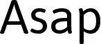 Asap Bold font | Fonts2u.com