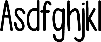 Asdfghjkl fuente | Fonts2u.com