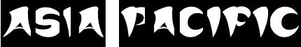 ASIA PACIFIC font