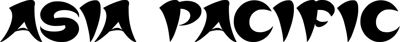 ASIA PACIFIC font