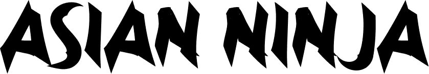 Asian Ninja font | Fonts2u.com