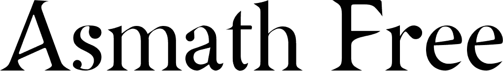 Asmath Free Regular font