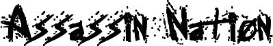 Assassin Nation Regular font | Fonts2u.com
