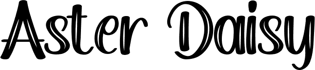 Aster Daisy Demo font