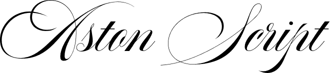 AstonScript шрифт | Fonts2u.com