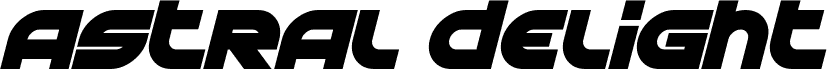 Astral Delight font | Fonts2u.com