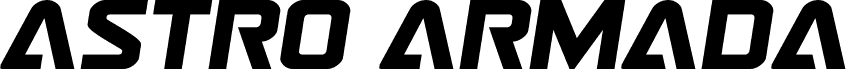 Astro Armada 3D font