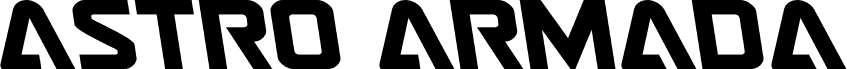 Astro Armada 3D font