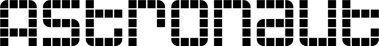 Astronaut font