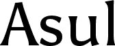 Asul Bold font