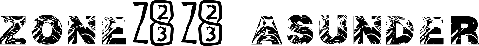 Asunder by ZONE23 font | Fonts2u.com