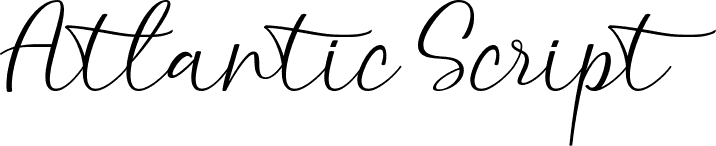 atlantic Script font | Fonts2u.com