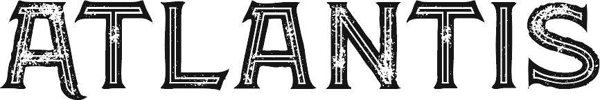 Atlantis Inline Grunge font | Fonts2u.com