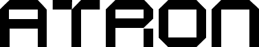 ATRON*SLNTD font