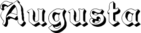 Augusta Regular font | Fonts2u.com