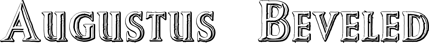 AugustusBeveled font | Fonts2u.com