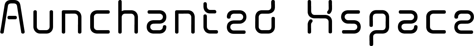 Aunchanted Xspace Bold font | Fonts2u.com