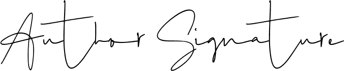 Author Signature font | Fonts2u.com