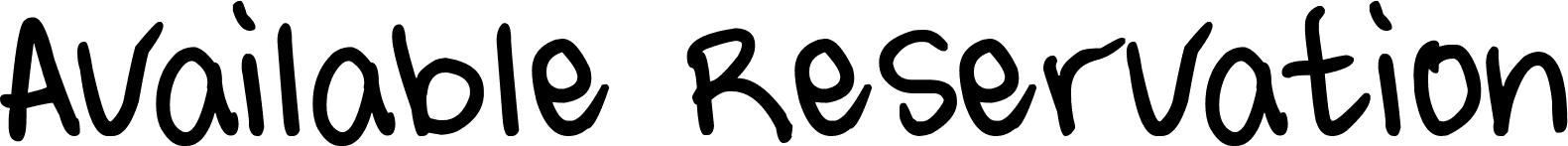 AvailableReservation font | Fonts2u.com