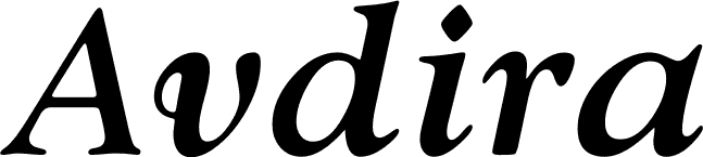 Avdira Bold Italic font