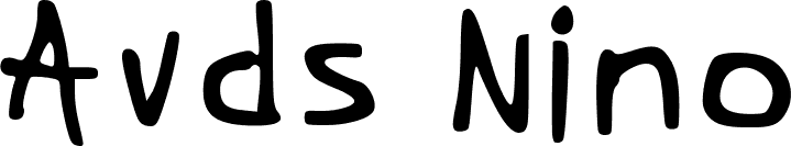 Avds Nino Regular font