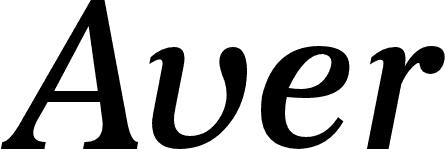 Aver Regular Italic font | Fonts2u.com