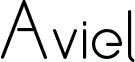 Aviel Regular font