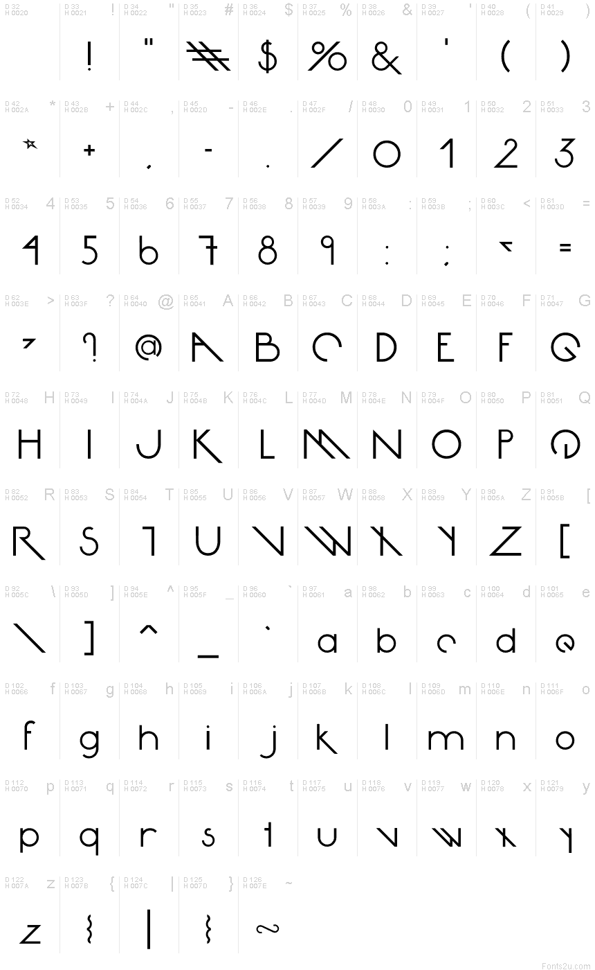 Avante Return Font