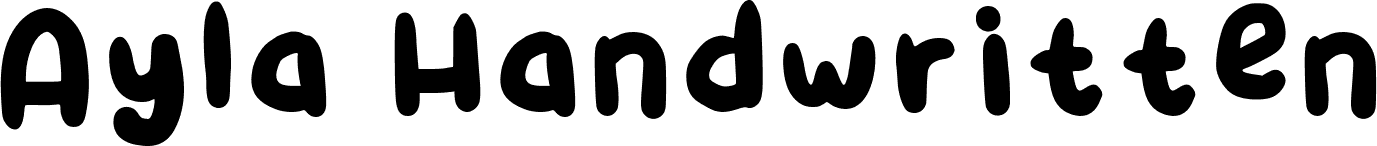 Ayla Handwritten Regular font | Fonts2u.com