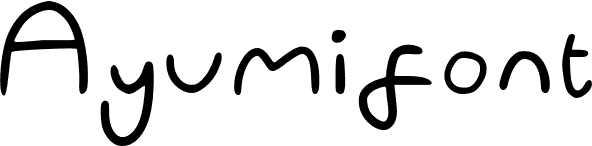 Ayumifont Regular font