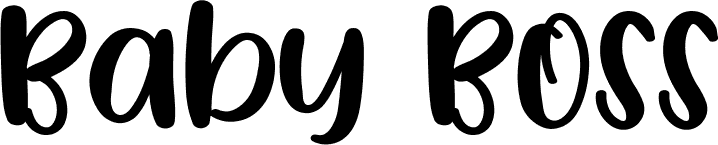 Baby Boss font