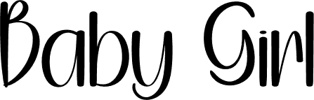 Baby Girl font | Fonts2u.com