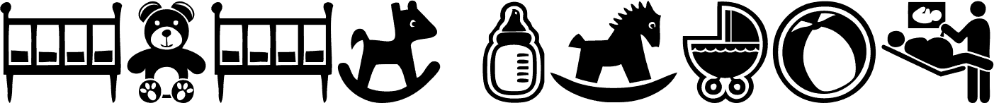 baby icons font