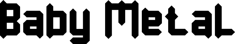 Baby Metal fuente | Fonts2u.com