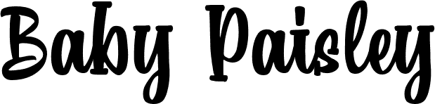 Baby Paisley Regular font | Fonts2u.com