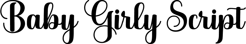 BabyGirlyScript font
