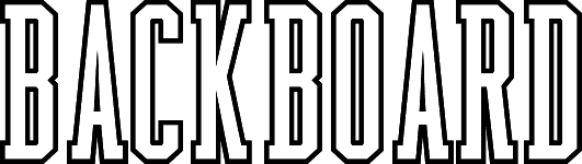 Backboard Outline font | Fonts2u.com