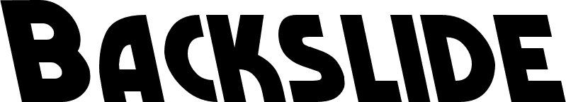 Backslide Bold font | Fonts2u.com