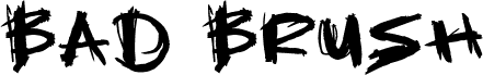 Bad Brush Italic font | Fonts2u.com