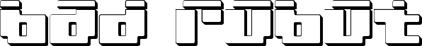 bad robot italic font | Fonts2u.com