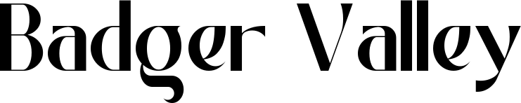 Badger Valley font | Fonts2u.com