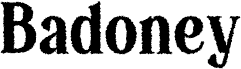 Badoney Demo Regular font | Fonts2u.com