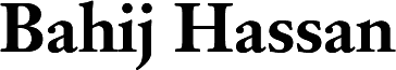 Bahij Hassan font