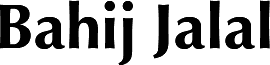 Bahij Jalal font | Fonts2u.com