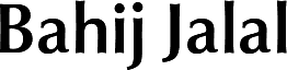 Bahij Jalal Bold font